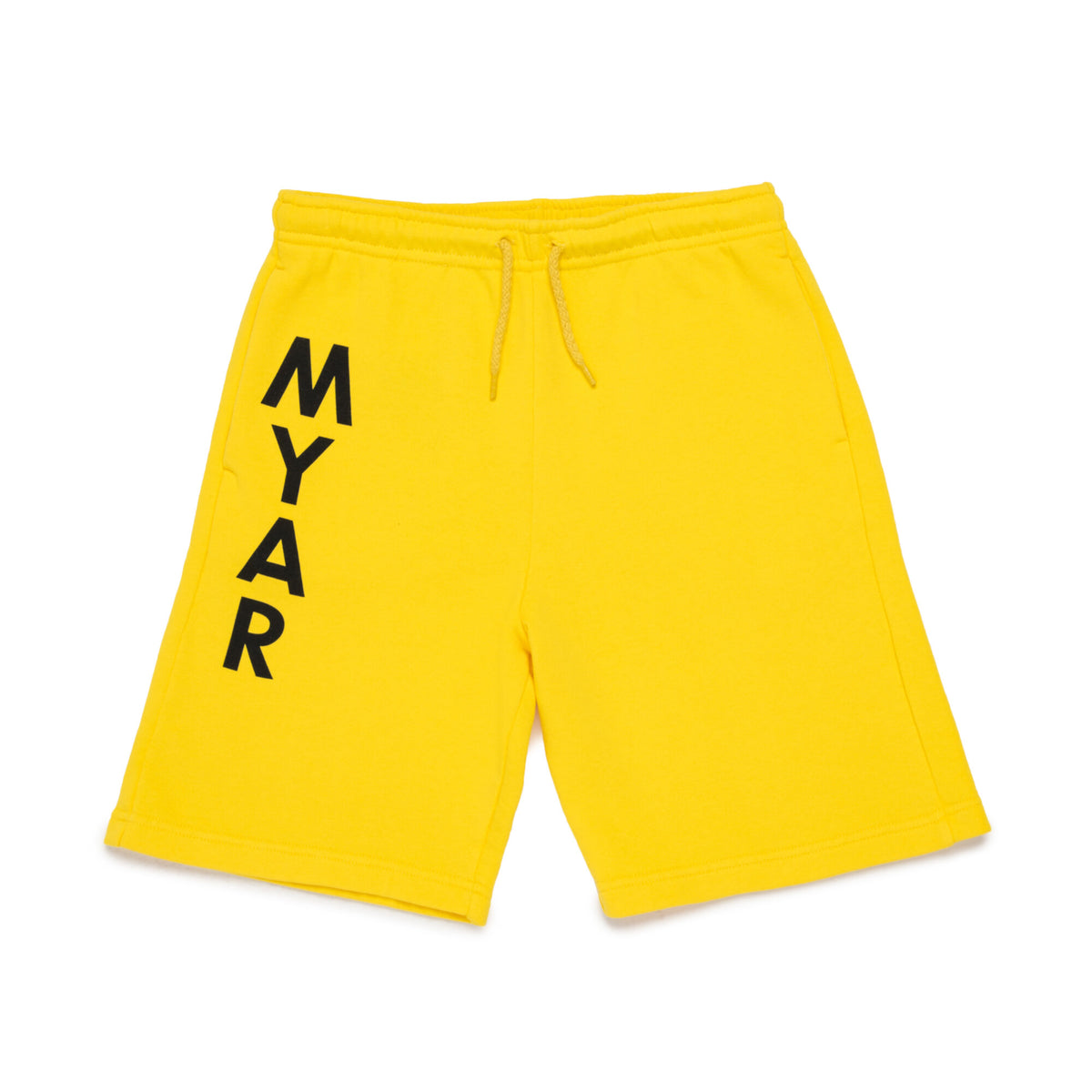 Deadstock fleece shorts with MYAR logo | BRAVE KID