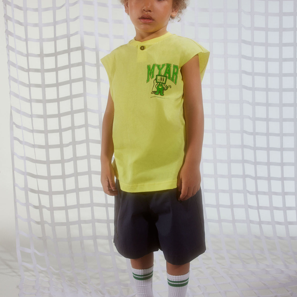 Cargo shorts with MYAR logo | BRAVE KID